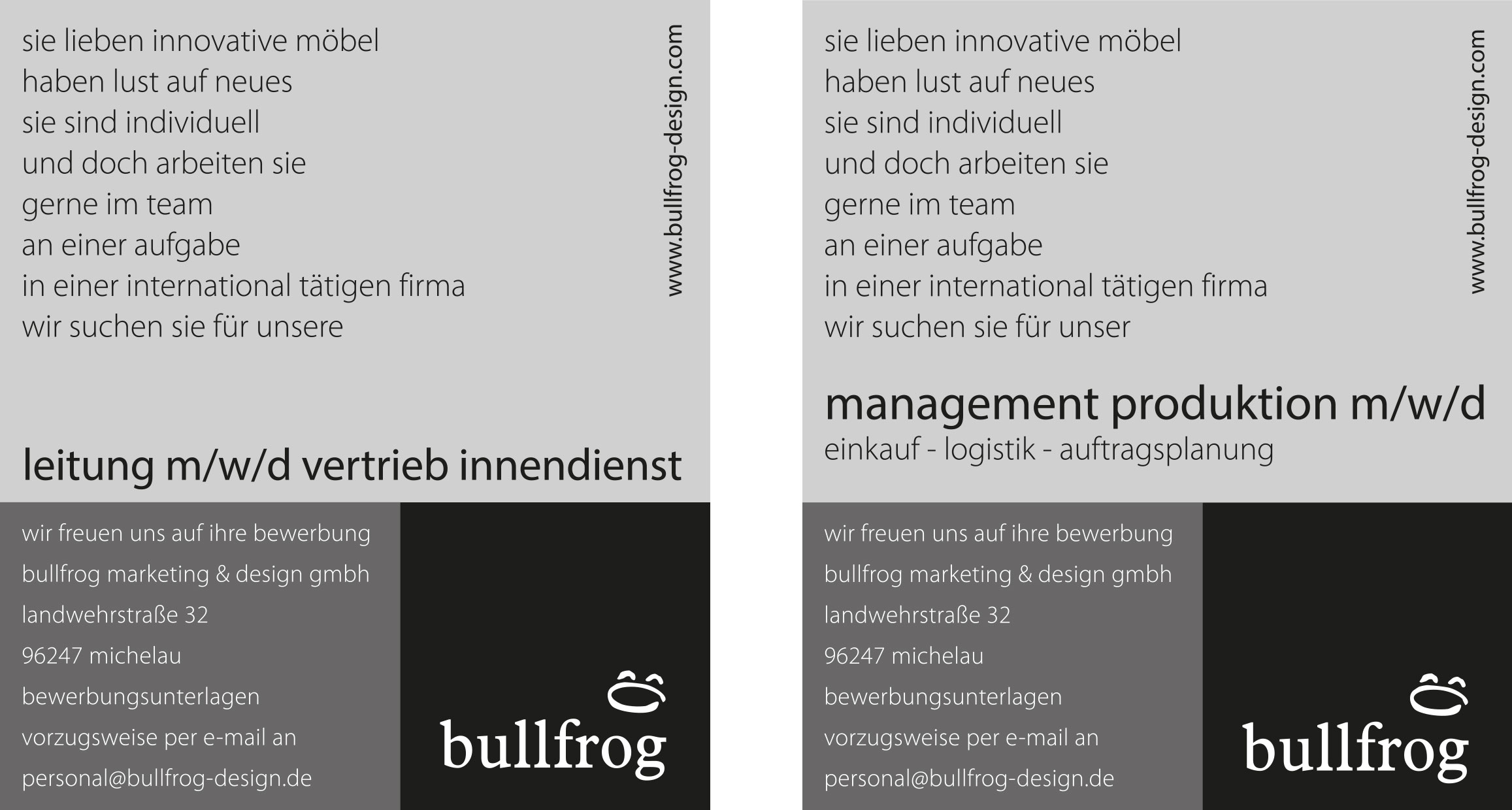 Bullfrog Design - Home